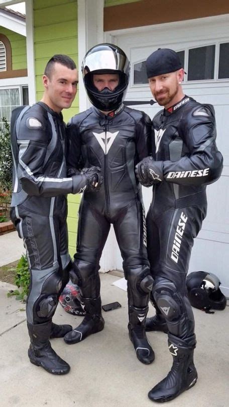 Bikes Leathers Bikers And Just A Touch Of Rubber Motorcycle Leathers Suit Biker Wear Mens