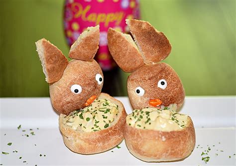 Ich finde diese Hasenbrötchen mit Eiersalat absolut süß auch wenn