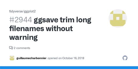 Ggsave Trim Long Filenames Without Warning Issue 2944 Tidyverse