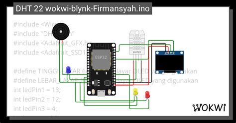 Dht 22 Wokwi Blynk O Wokwi Esp32 Stm32 Arduino Simulator