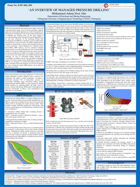 pdf an overview of managed pressure drilling
