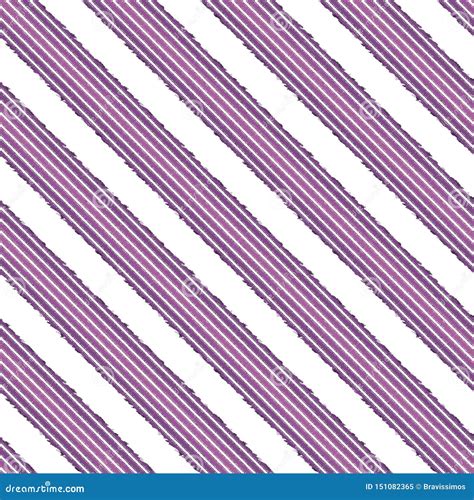 Diagonal Stripe Line Pattern Seamless Retro Stock Illustration