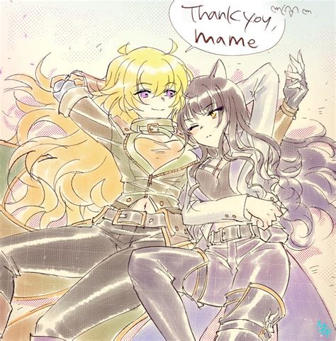 Yang Xiao Long And Blake Belladonna Rwby Drawn By Mugupo Danbooru