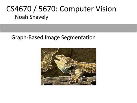 graph based segmentation efficient graph based image
