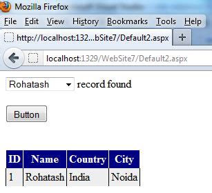 Binding DropDownList With Database In ASP NET