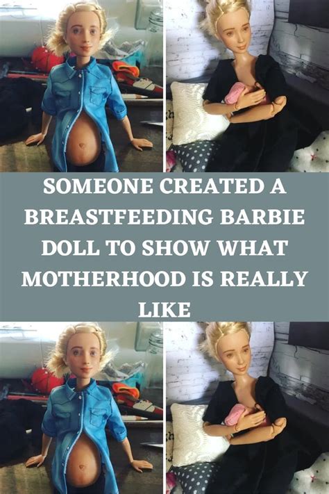 Someone Created A Breastfeeding Barbie Doll To Show What Motherhood Is