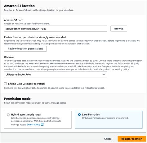 Simplify Access Management With Amazon Redshift And AWS Lake Formation