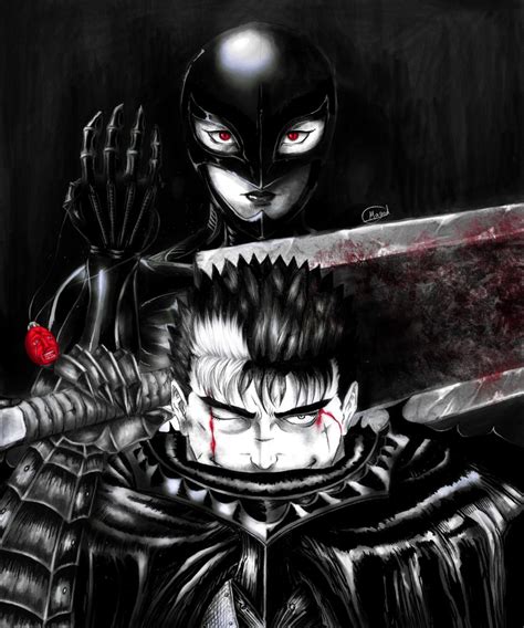 Artstation My Tribute To Kentaro Miura Guts And Femto From Berserk