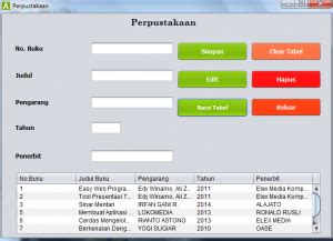 Membuat Aplikasi Perpustakaan Java GUI SMK BINA KERJA