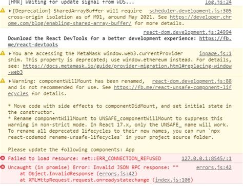 Reactjs React Js Not Connecting To Localhost Ganache On Ec2 Err 3465 Hot Sex Picture