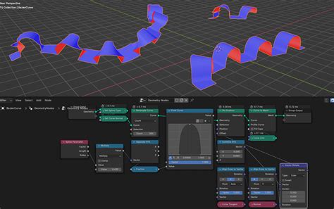 Geometry Nodes Float Curve Node Repeatedly Modeling Blender