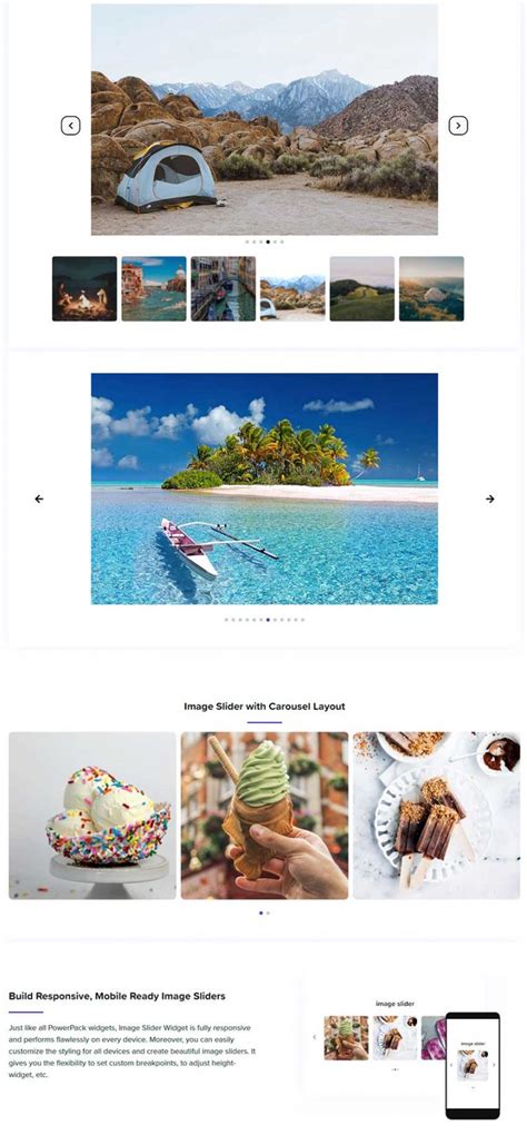 Gallery Slider Image Slider Official Elementor Addons Plugins And