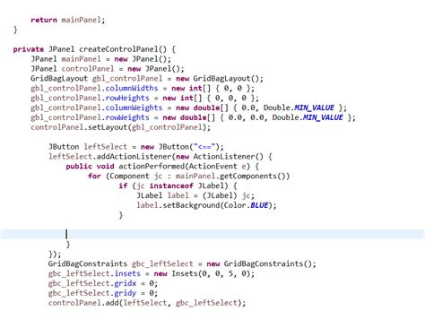 Java How Can I Use An ActionListener On A JButton To Change The