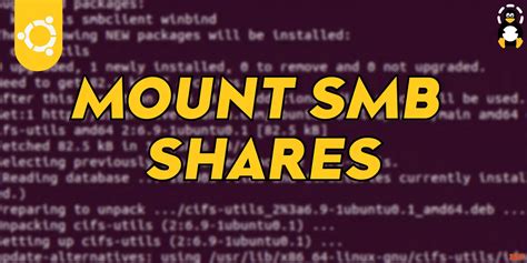How To Mount SMB Shares In Ubuntu 22 04 Its Linux FOSS