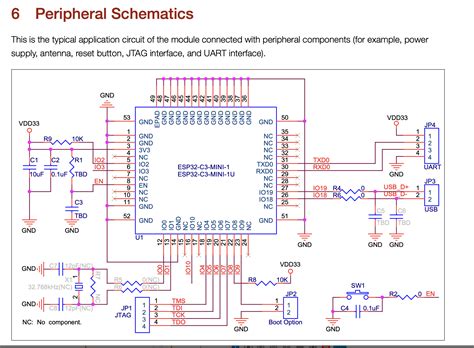Esp32 C3 Devkit Schematic
