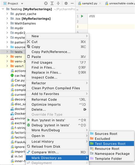 Prepare For Testing PyCharm Documentation