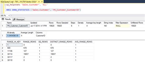how to optimize sql server query performance statistics joins and index tuning