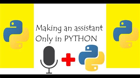 voice assistant using python like j a r v i s made in python youtube