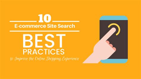 10 E Commerce Site Search Best Practices To Improve The Online Shopping