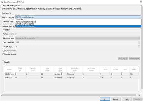 get started accessing arxml files in simulink for can communication matlab and simulink