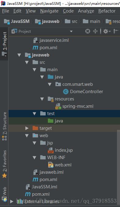 idea多模块ssm框架搭建（idea tomcat maven mysql spring spring mvc mybatis 总结 idea集成部署ssm多模块项目 csdn博客
