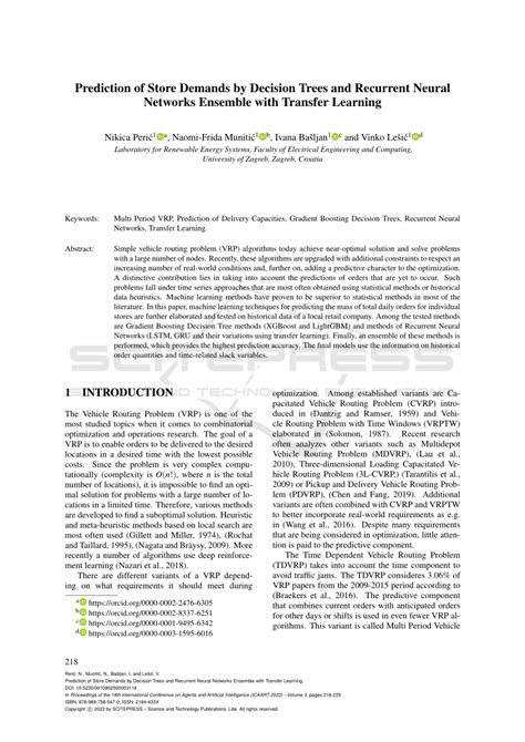 pdf prediction of store demands by decision trees and recurrent neural networks ensemble with