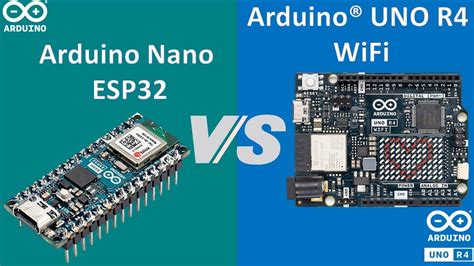 Arduino Nano ESP32 Vs Arduino UNO R4 Wifi YouTube
