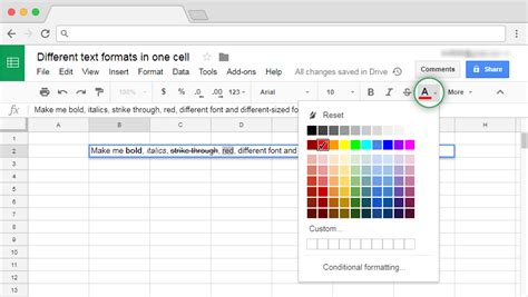How To Format Cells In Google Sheets Sheetgo Blog