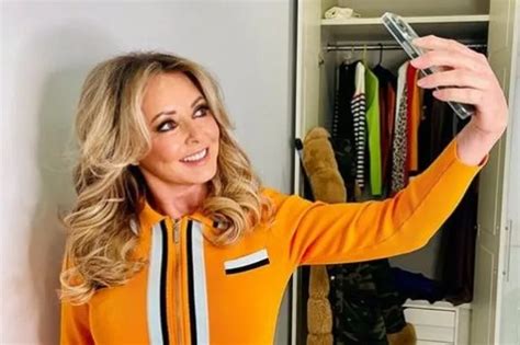 Carol Vorderman 61 Shows Off Tiny Waist And Ageless Curves As She Teases New Project Daily