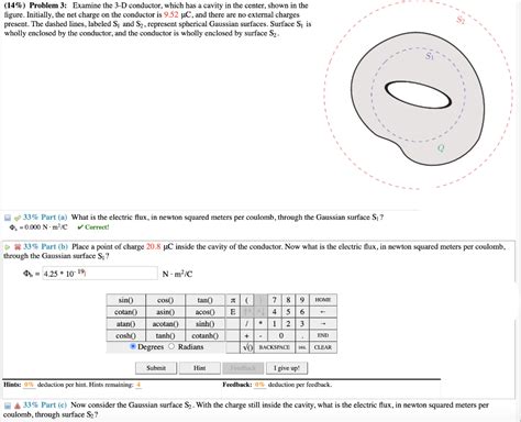 solved 14 problem 3 examine the 3 d conductor which
