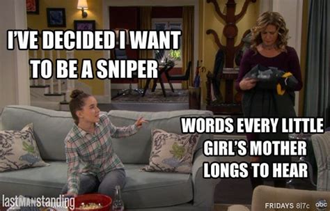 Lastmanstanding Evebaxter Kaitlyndever Vanessabaxter Nancytravis Last Man Standing Funny