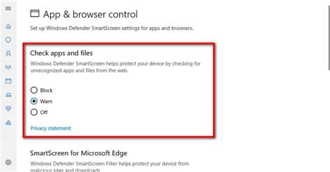 Disable Windows SmartScreen In Windows 10