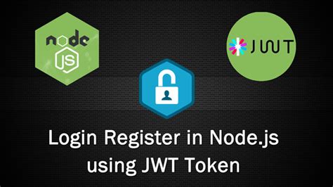simplifying user authentication with jwt tokens in node js webslesson