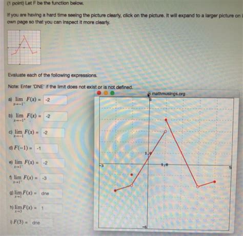 1 point let f be the function below having a hard time seeing the picture clearly click on