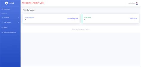 Cyber Cafe Management System Using Django Python Mysql Phpgurukul