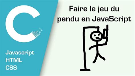 Créer un jeu du pendu en HTML CSS et JavaScript Codiscovery live