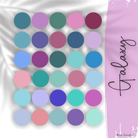 Create Cosmic Artwork With The Galaxy Procreate Color Palette Explore
