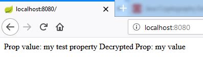 Spring Cloud Config Encrypt Decrypt Configuration Properties ASB