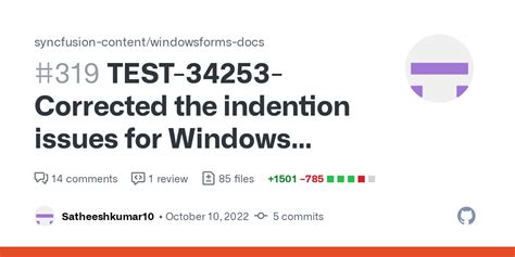 Test Corrected The Indention Issues For Windows Forms Controls In