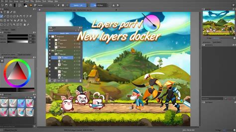 Layers In Krita 3 Overview Of The New Features Krita Digital