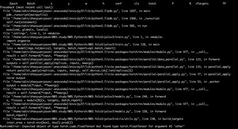 RuntimeError Expected Object Of Type Torch Cuda FloatTensor But Found
