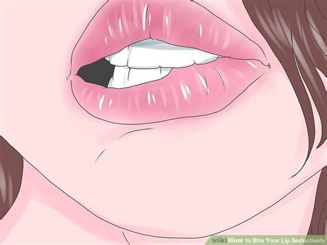 Anime Character Biting Their Lip They Are Frequently Described As Lovesick Or In Short It S