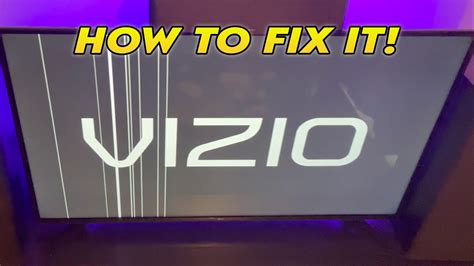 How To Fix Vertical Lines On A Vizio Tv Screen Many Solutions Youtube