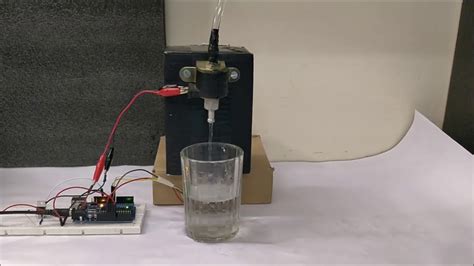 Automatic Water Dispenser Project Using Arduino YouTube