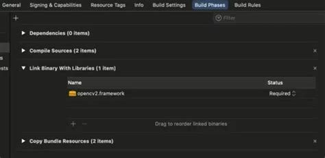 在 xcode 中将 opencv 集成到你的 swift ios 项目中并使用 uiimages 实时互动网