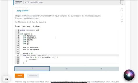solved jump to level 1 integers firstnum and secondnum are