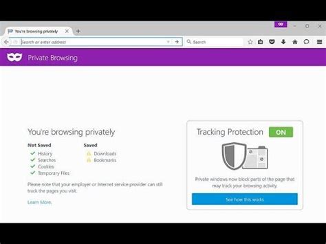 How To Do Private Browsing In Mozilla Firefox With Tracking Protection