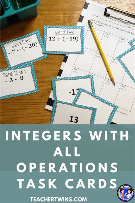 included in this game are 3 addition of integers 3 subtraction of integers 3 multiplication of