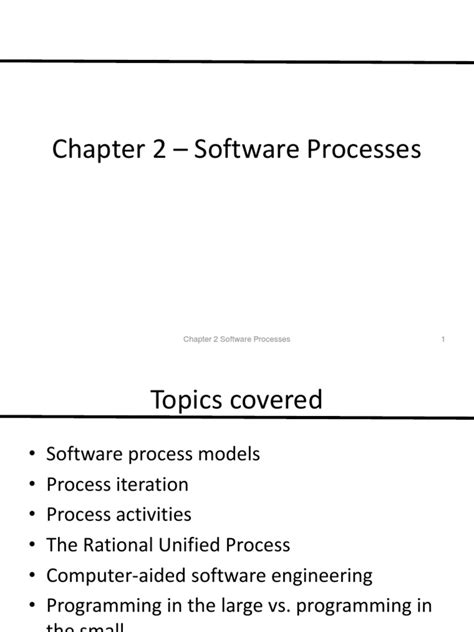 chapter 2 software processes 1 pdf software development process agile software development