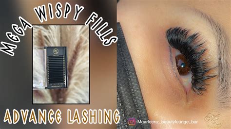 Mega Wispy Fills Advance Lashing New Lash Trays Youtube
